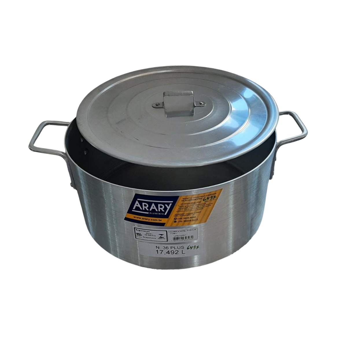 Caçarola de Alumínio Hotel Plus Arary