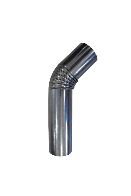 Curva Inox 45° Para Fogão a Lenha 110mm